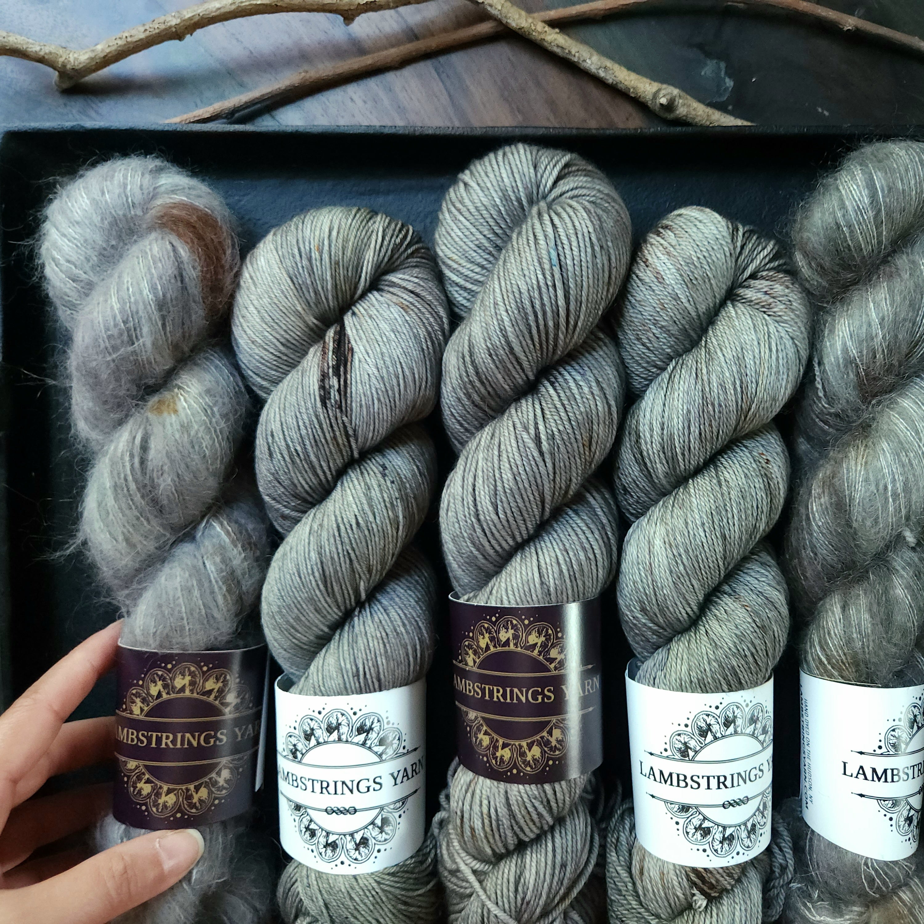 Sadie Singles- Catacomb – Lambstrings Yarn