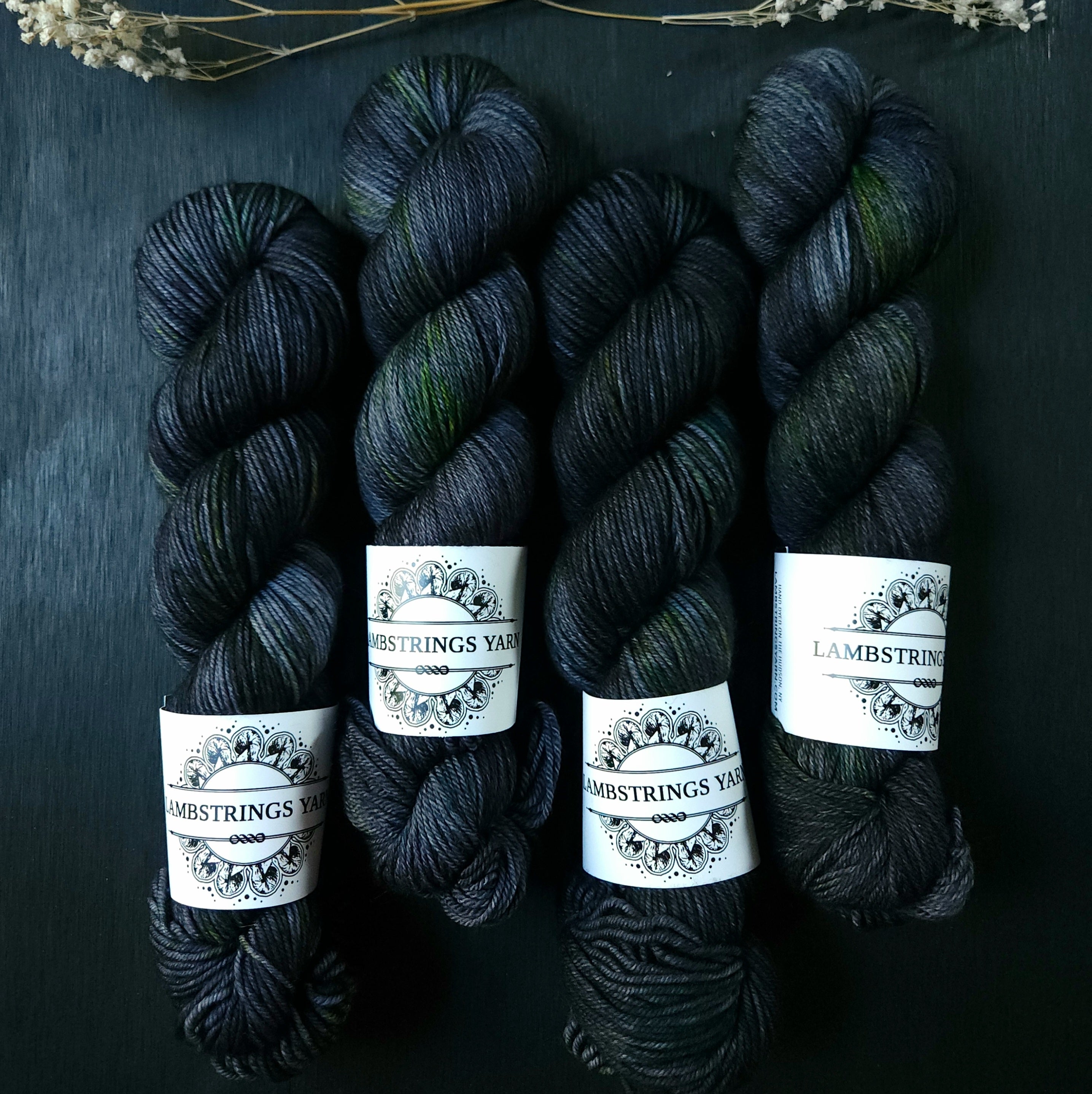 Ewetopia DK- The Black Cat (Poe Collection) – Lambstrings Yarn