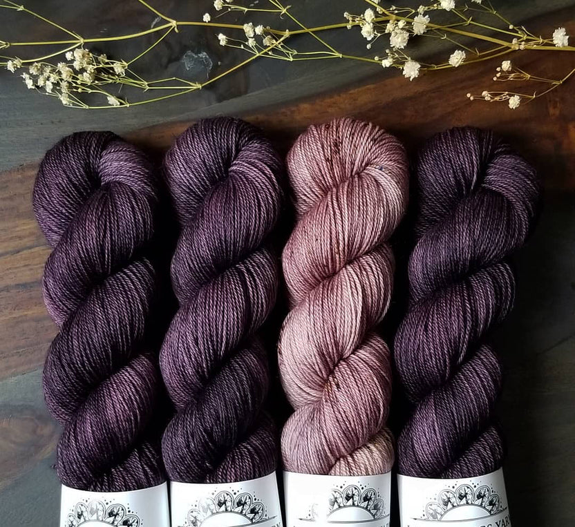 Lambstrings Yarn, LLC. Quality hand dyed yarns and notions.